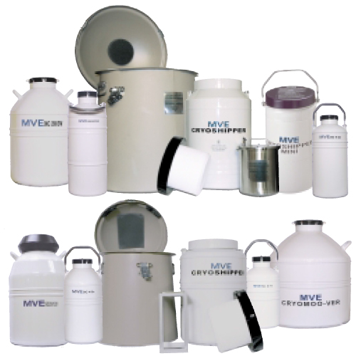MVE 液体窒素運搬容器 【気相輸送専用タイプ】 Vapor CryoShipper XC (海外輸送用) | 関谷理化株式会社